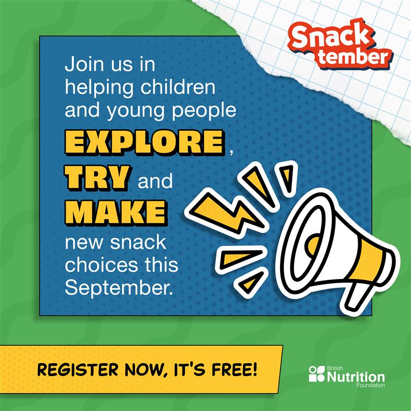 Snack-tember registration open!
