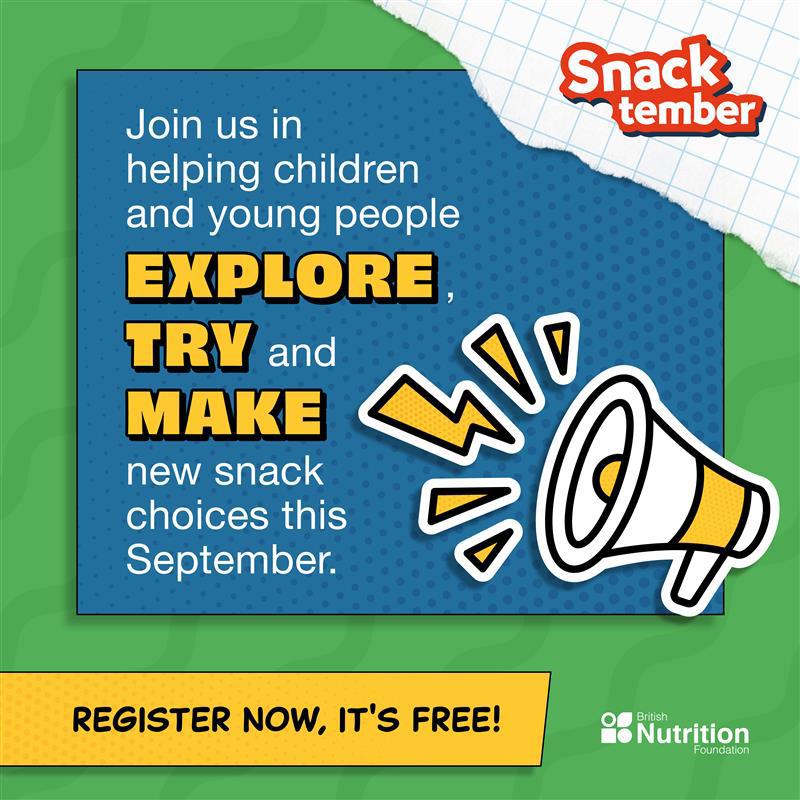 Snack-tember 2025 | British Nutrition Foundation