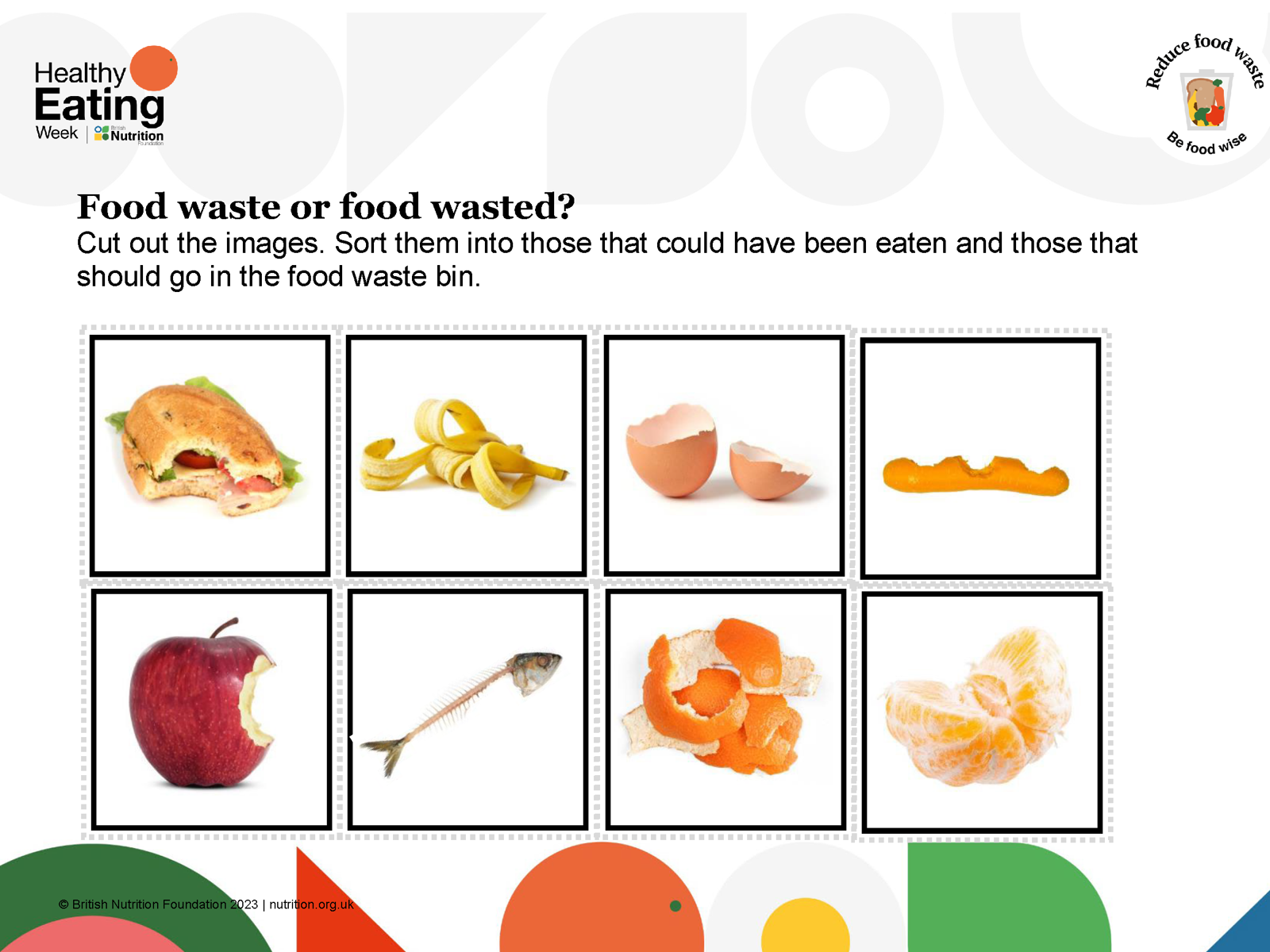 Healthy Eating Week 2024 - Early Years