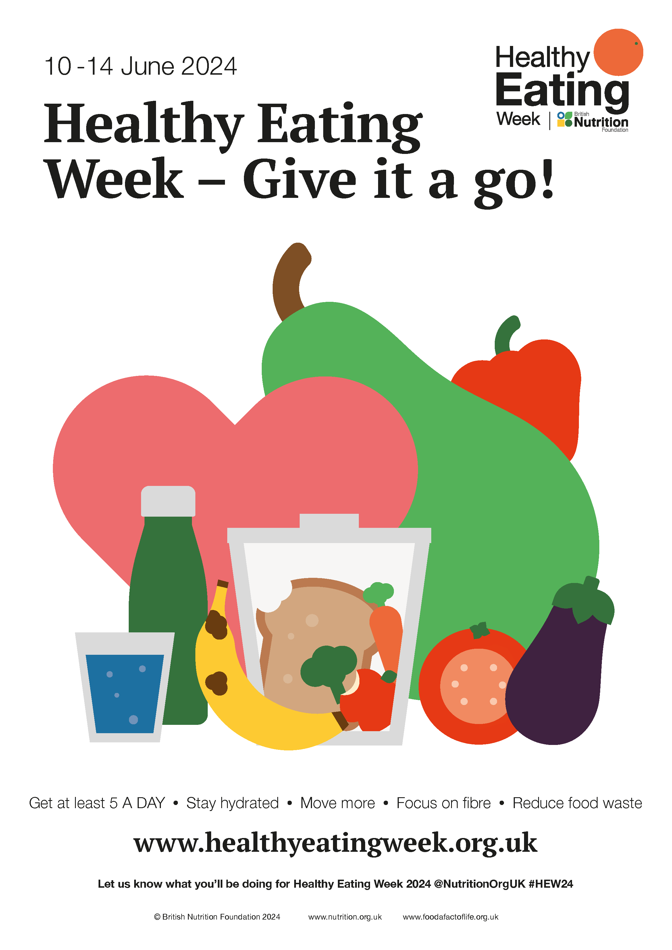 Healthy Eating Week 2024 - Posters